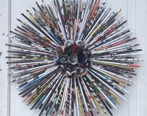 Popular items for upcycled art on Etsy