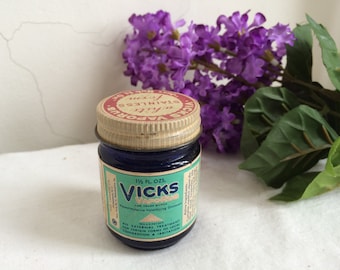 Vintage vicks bottle | Etsy