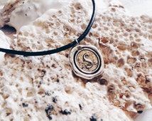 Popular items for initial choker on Etsy