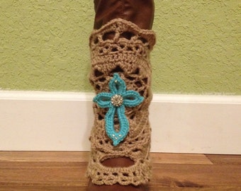 Crochet Boot Covers Pattern PDF