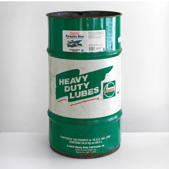 vintage oil barrel castrol barrel vintage oil drum oil