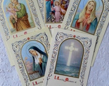 Popular items for virgin mary card on Etsy