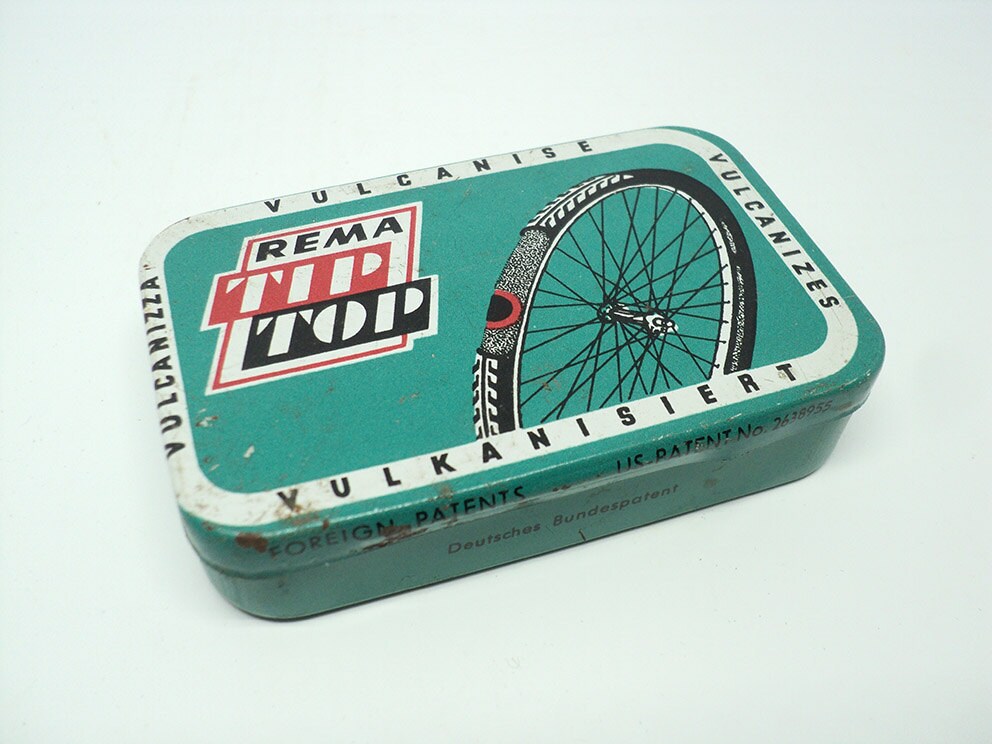 Italian Tin Box, Rema Tip Top, Storage Box, Advertising Box, Green Box ...