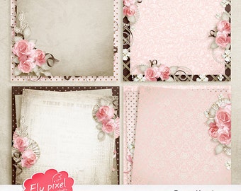 Happy Birthday Digital Scrapbook Kit with FREE by FlyPixelStudio