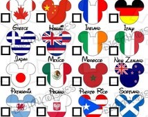 Popular items for epcot world showcase on Etsy