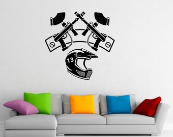 Paintball decals | Etsy