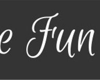 Let the fun begin | Etsy