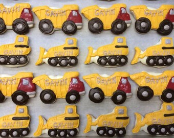 Unique construction cookies related items | Etsy