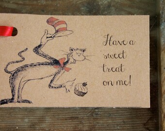 Dr seuss favor tags | Etsy