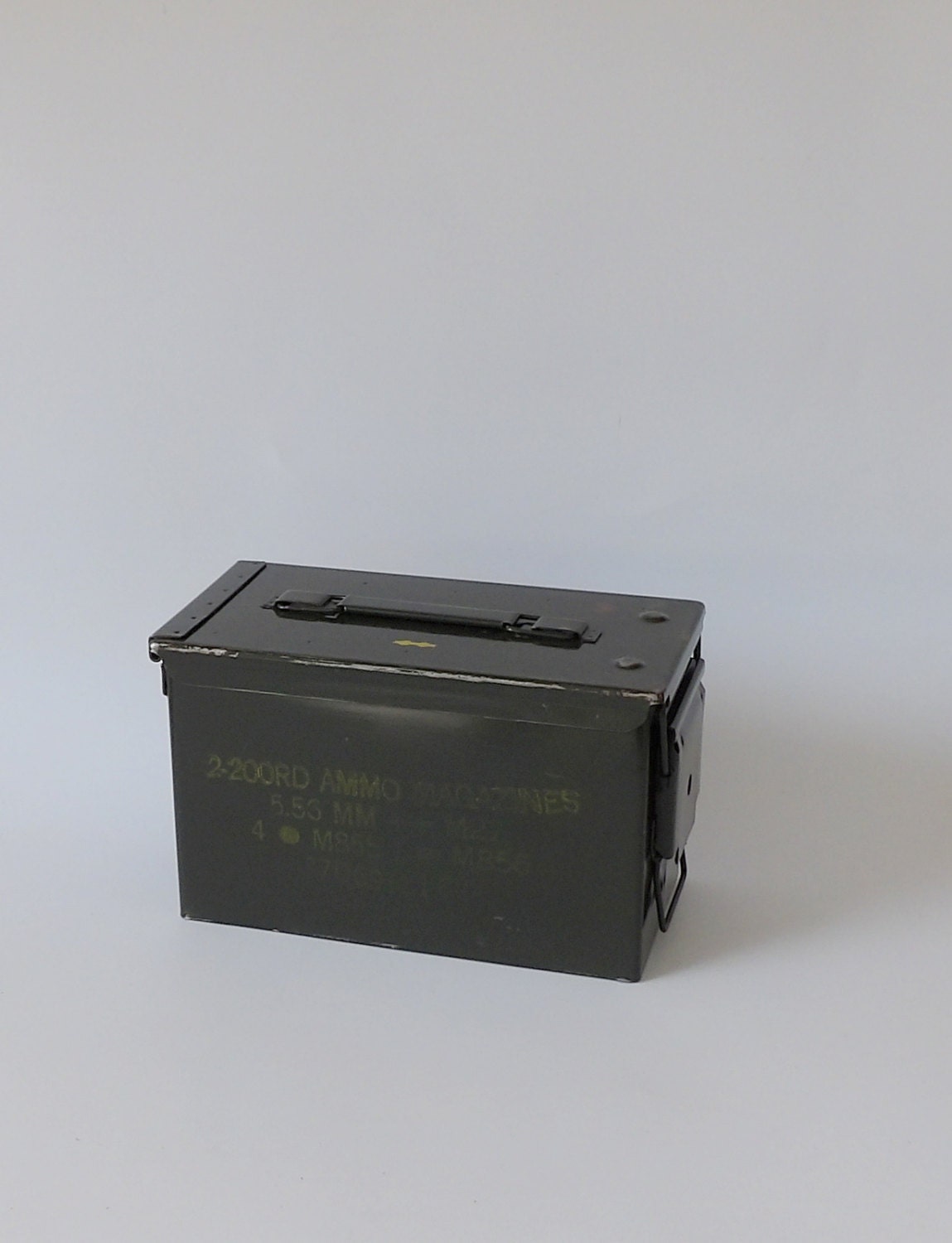 Ammo Box Military Ammunition Box M80 Army Green Gun Carrying Case ...