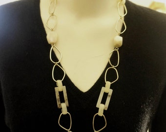 Rectangle link chain | Etsy