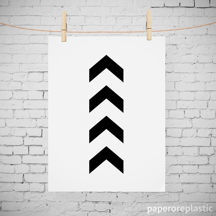 One Direction Arrows Art Print