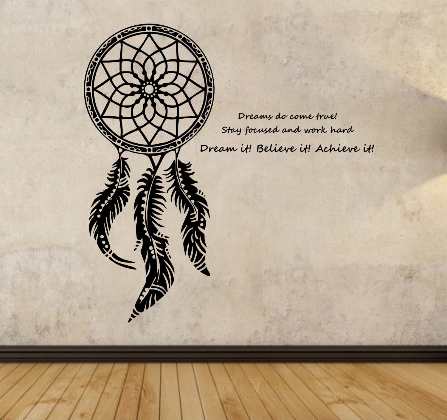 Dream Catcher Wall Decal Sticker vinyl Art Decor Bedroom