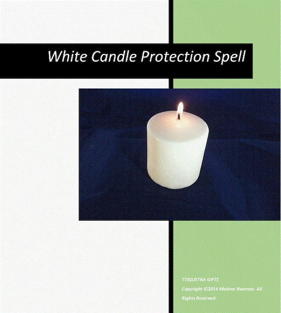 White Candle Protection Spell