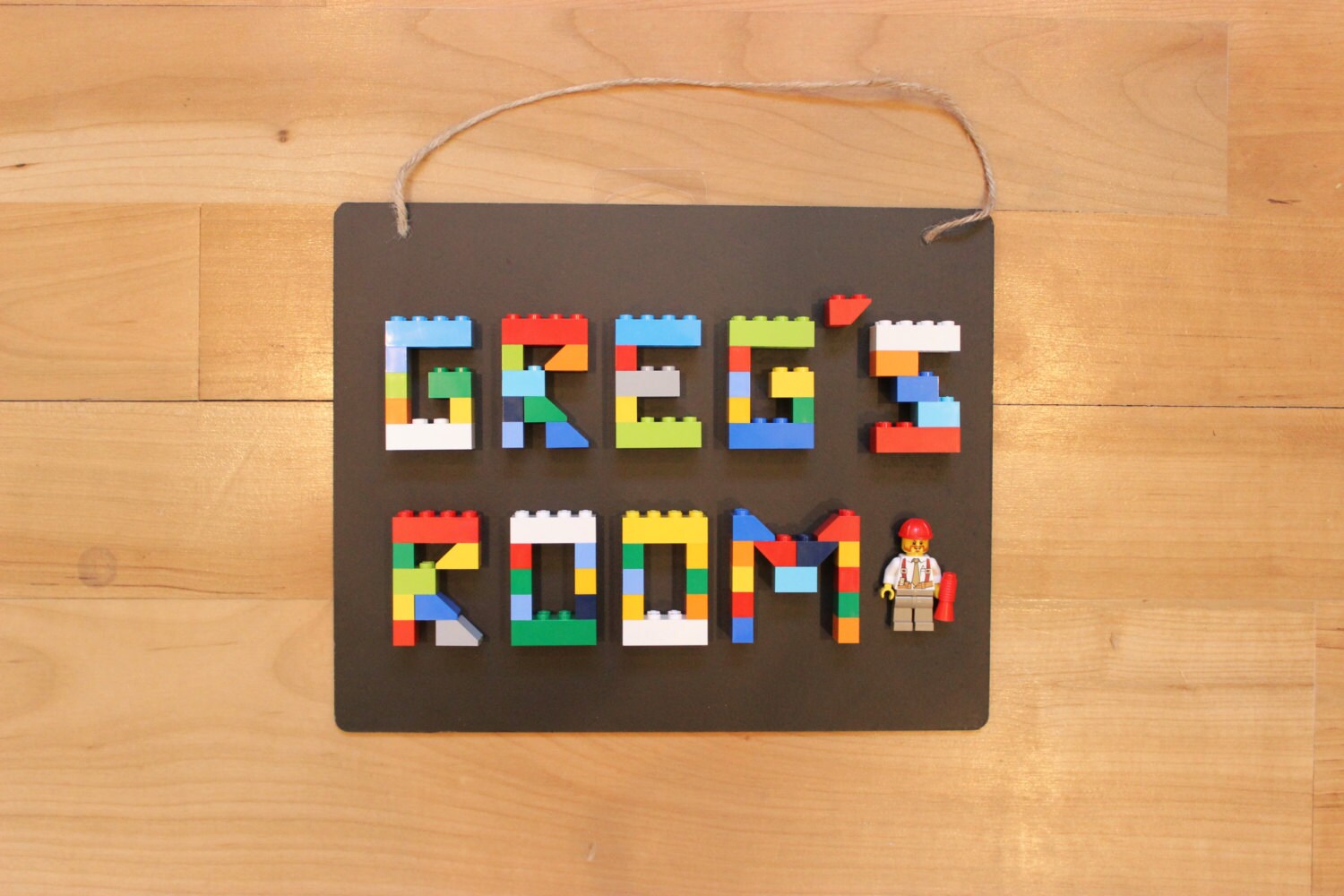 8x10 LEGO Sign