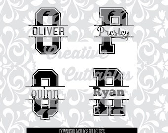 Polka Dot Numbers for Silhouette or other craft cutters