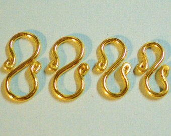 Solid gold clasp | Etsy