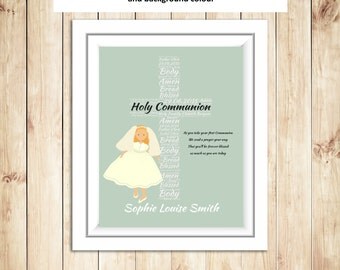 Communion poem | Etsy