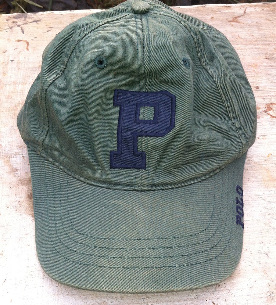 Vintage Polo Ralph Lauren Big P Cap Hat Stadium Sportsman – Haute Juice