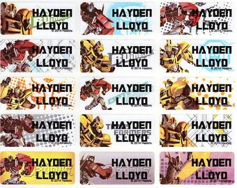 Transformers tags | Etsy