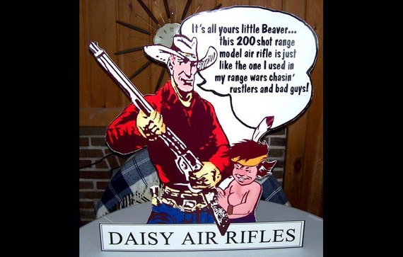 Red Ryder BB Gun WINDOW DISPLAY from movie A Christmas Story