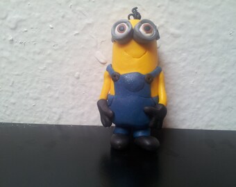 Polymer clay minion | Etsy