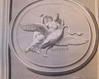 Leda and the swan | Etsy