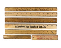 Popular items for vintage wooden ruler on Etsy