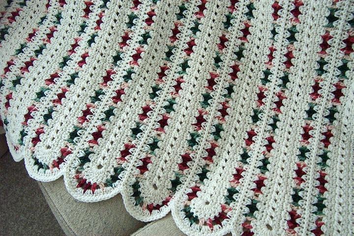 Pattern Only Country Aran Crocheted mile a minute afghan