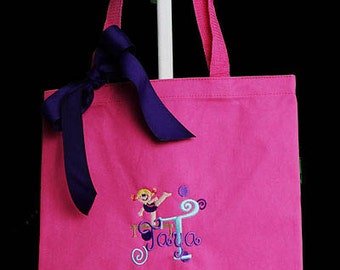 Baton Tote Bag Baton Bag Twirling Bag by bowdaciousbaby on Etsy