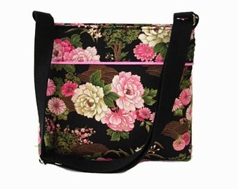 Floral print handbag | Etsy