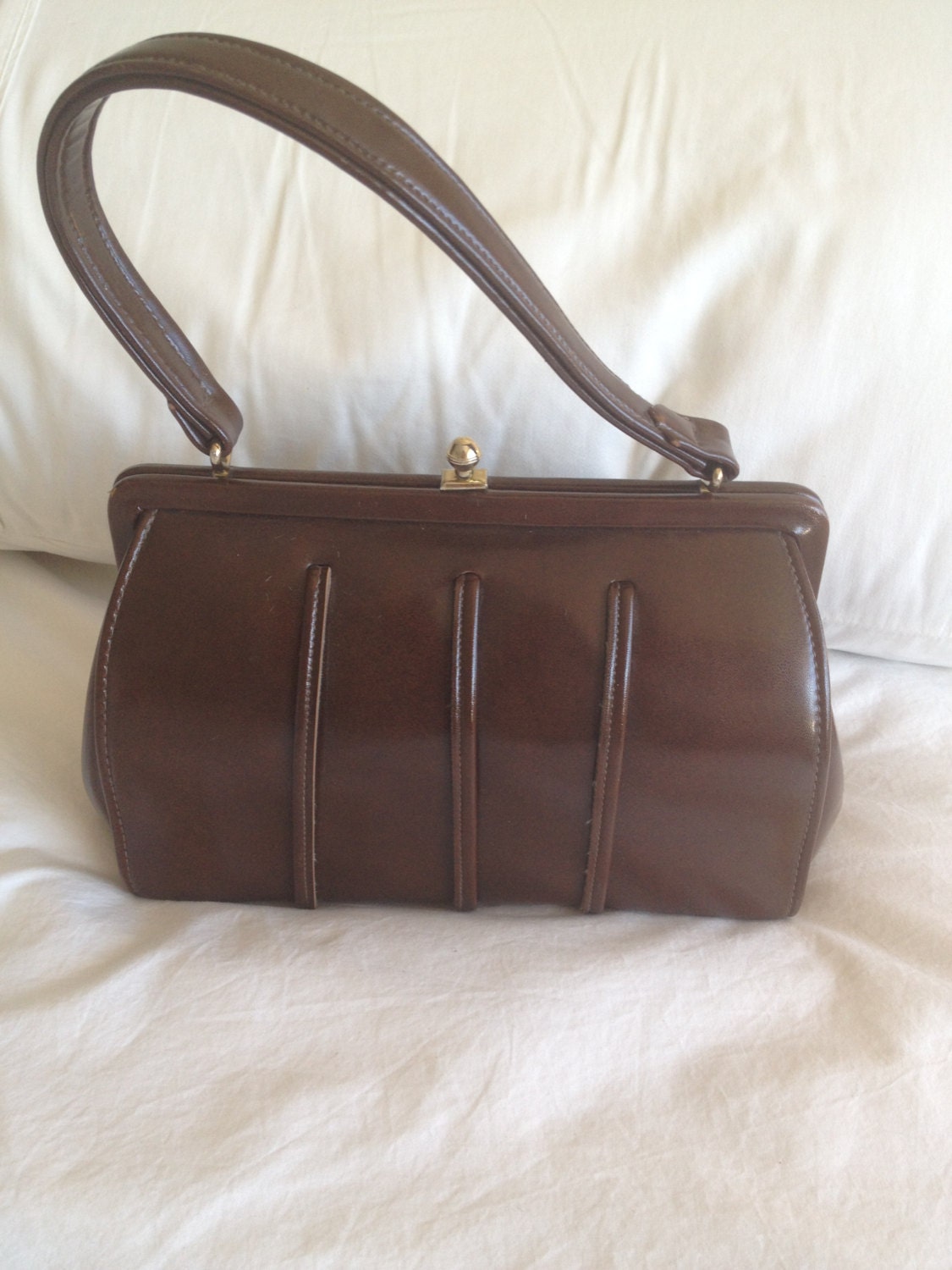 Vintage 1960s Bag / Adorable ‘Chocolate Box’ Purse – Haute Juice