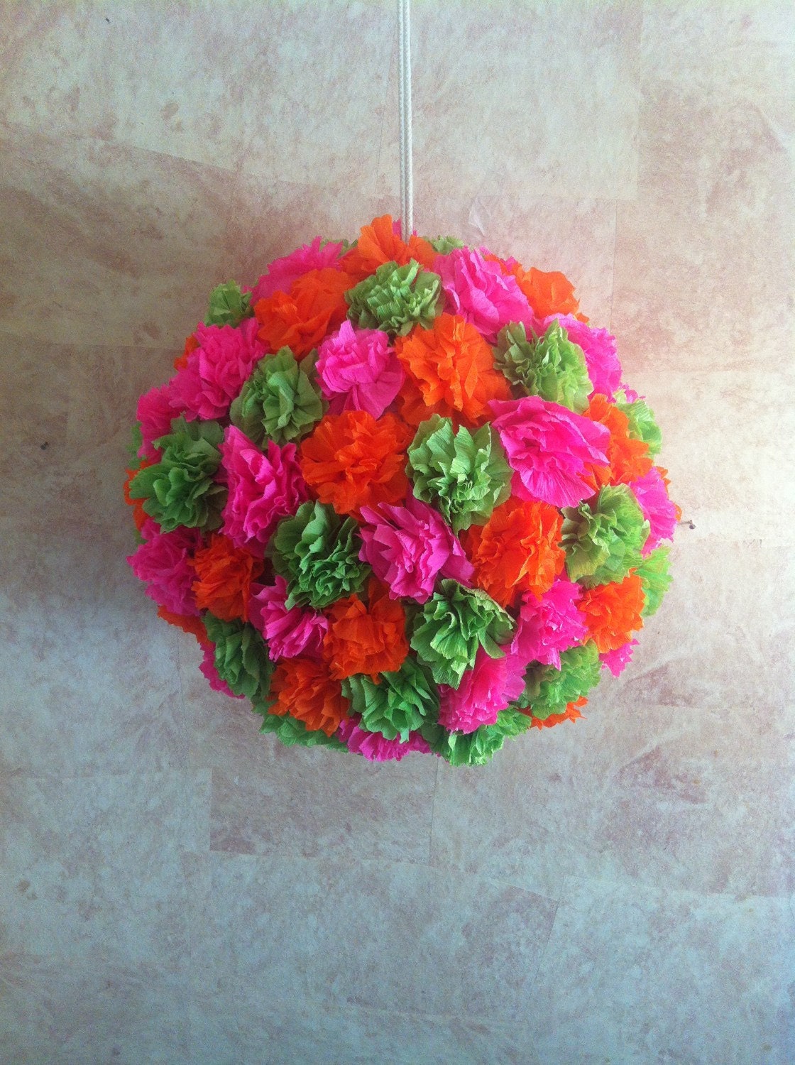 Tropical Flower Ball Pinata Luau parties by IsabellasFunHouse