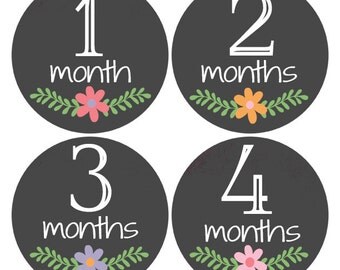 Flower stickers | Etsy