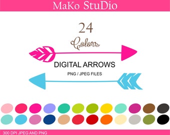 Cute arrow clipart | Etsy