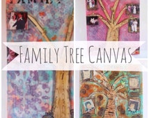 Unique family tree artwork related items | Etsy