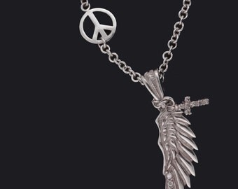 Infinity angel wing | Etsy