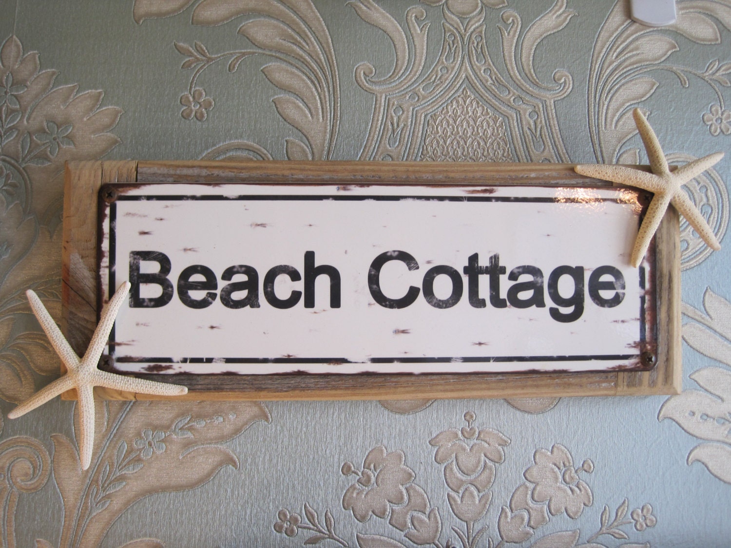 Beach Decor Sign Beach Cottage Sign Coastal