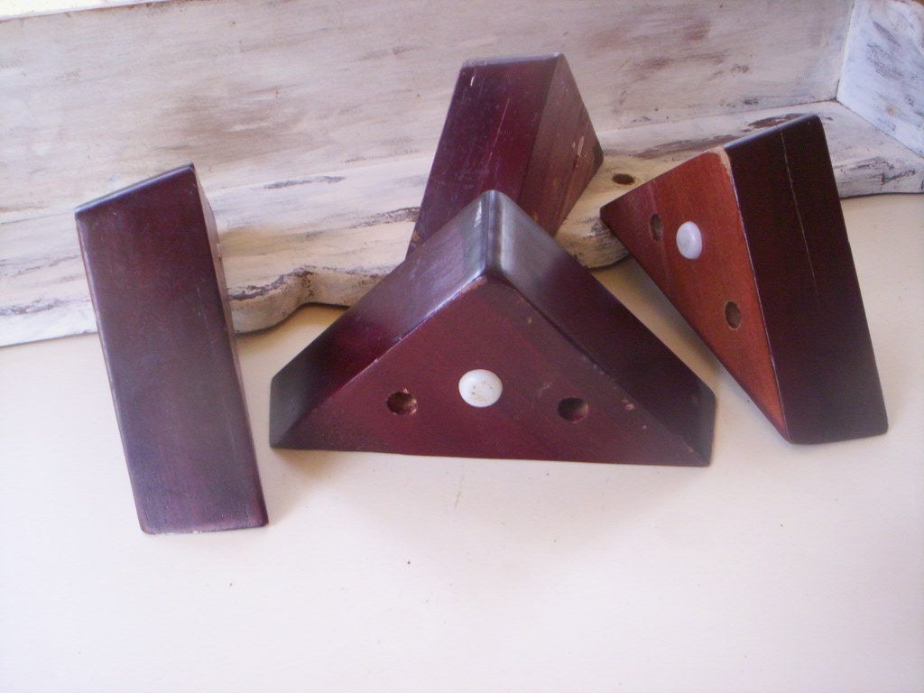 4 furniture legs/Salvage wood legs/Vintage wood legs/Salvage chair legs ...
