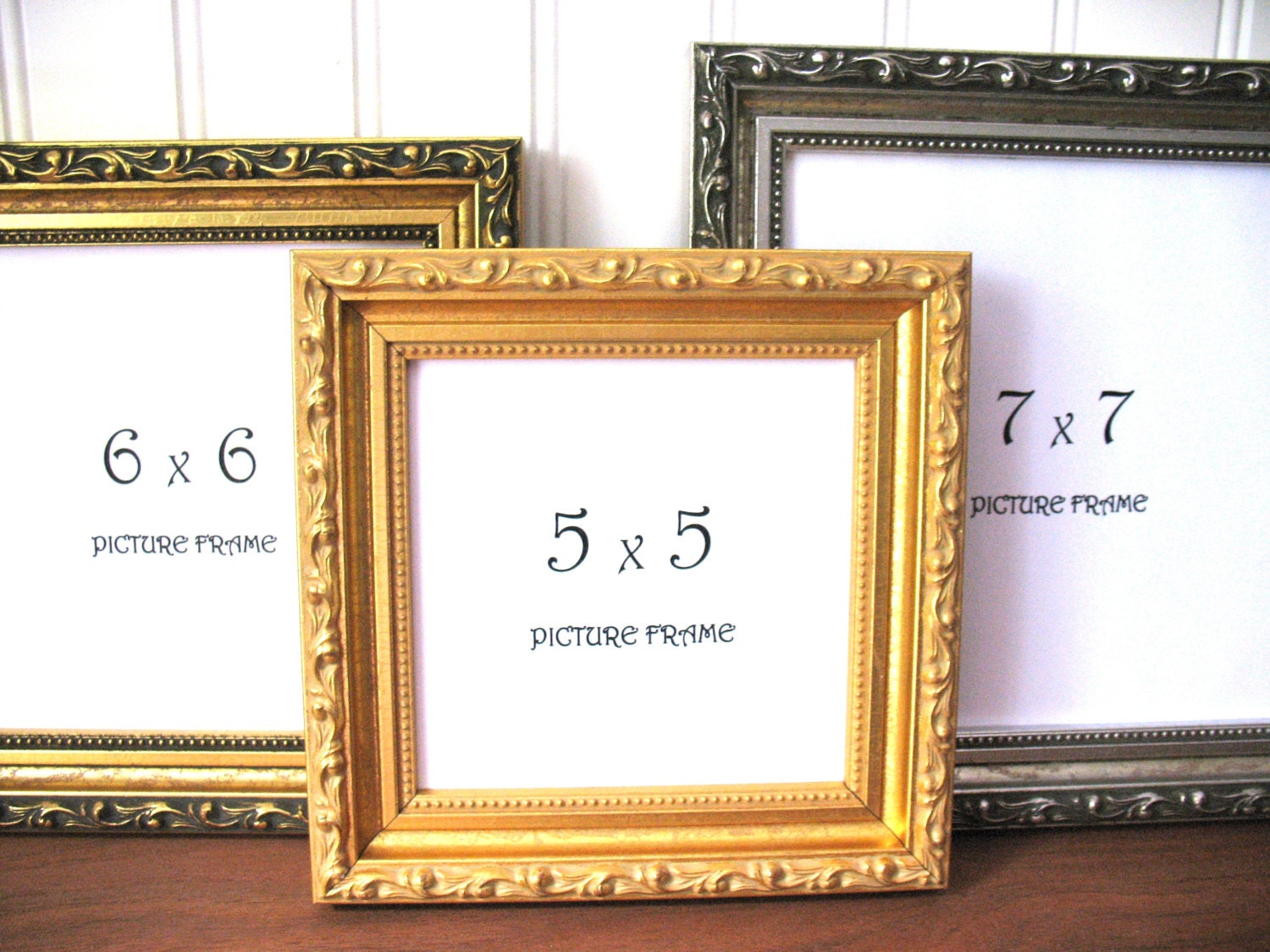 Antique Square Gold Frame
