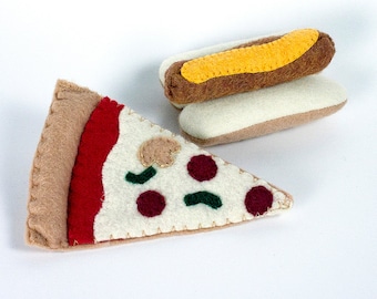 Handmade felt food for children teachers & collectors. by Noshkins