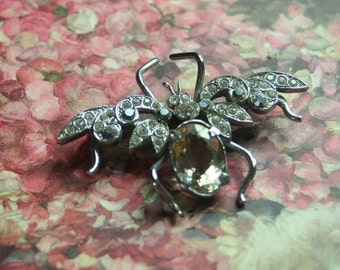 Firefly brooch | Etsy