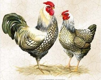 Chicken napkins | Etsy