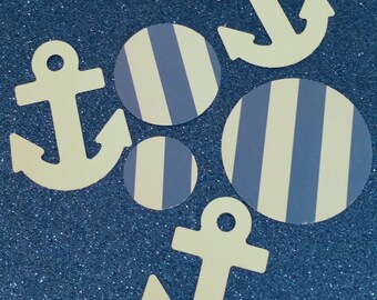 Ahoy Maties Pirate themed confetti for birthday by ClassyFabCharm