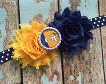 Popular items for georgia tech baby on Etsy