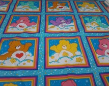 Popular items for care bear fabric on Etsy