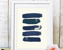 Popular items for navy watercolor on Etsy