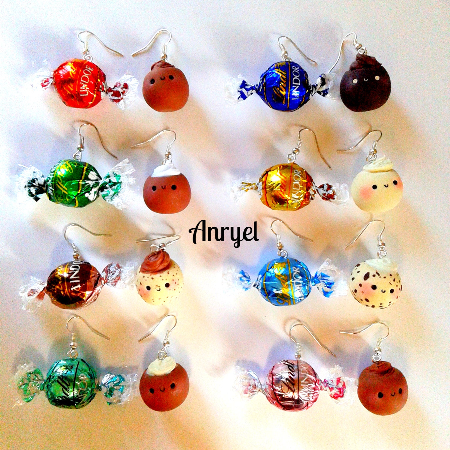 Lindor FAN ART Truffles Lindt Praline Chocolate All Flavors