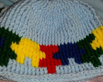 Autism awareness hat | Etsy