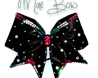 Justice bow by VegasBows1 on Etsy